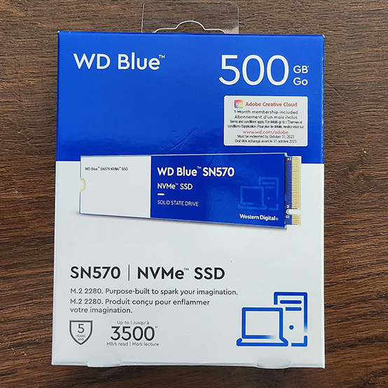 WD Blue SN570 M.2 NVMe PCIe SSD 500GB במבחן - dtown