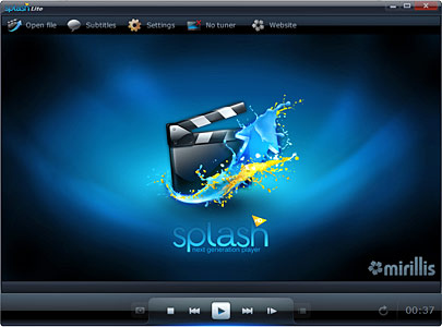 סקירת תוכנה: נגן וידאו HD Splash Lite - dtown